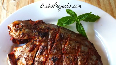 Grilled Mackerel with Tandoori Spices – Babs Projects